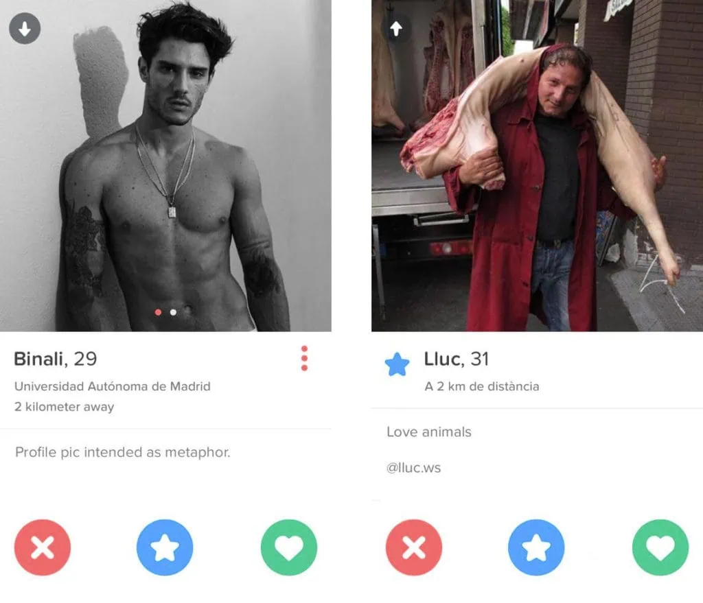 Los mejores perfiles de Tinder para perder la esperanza en el amor (y ...