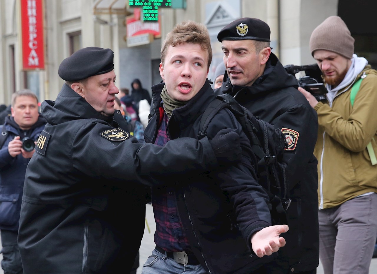 Roman Protasevich, el periodista detenido que ha convertido a ...