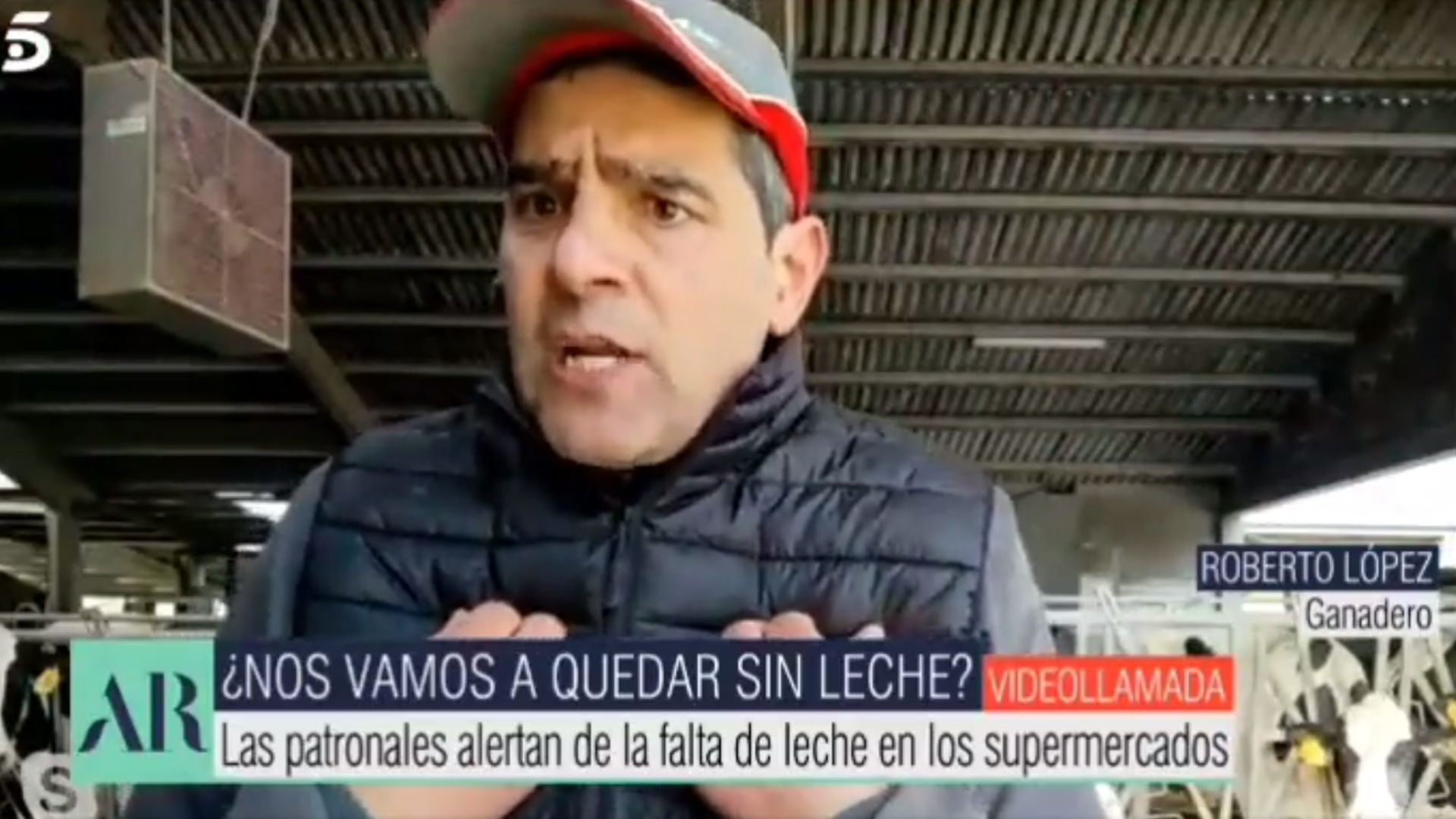 (VÍDEO) La reacción de un ganadero contra el Gobierno que se ha hecho viral: “¡Mierda vais a ...