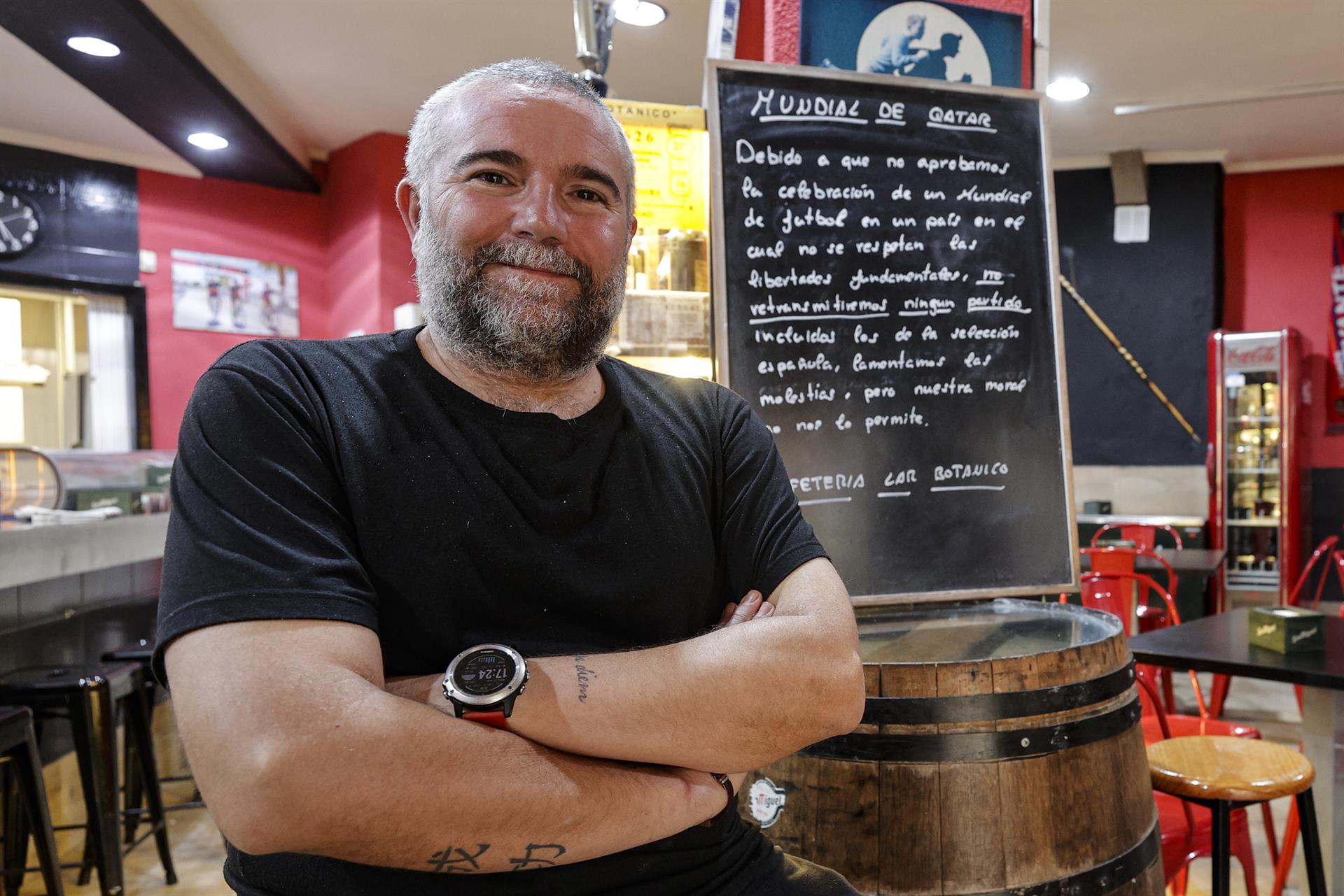 El bar valenciano que no retransmitirá el "Mundial de sangre" por una ...