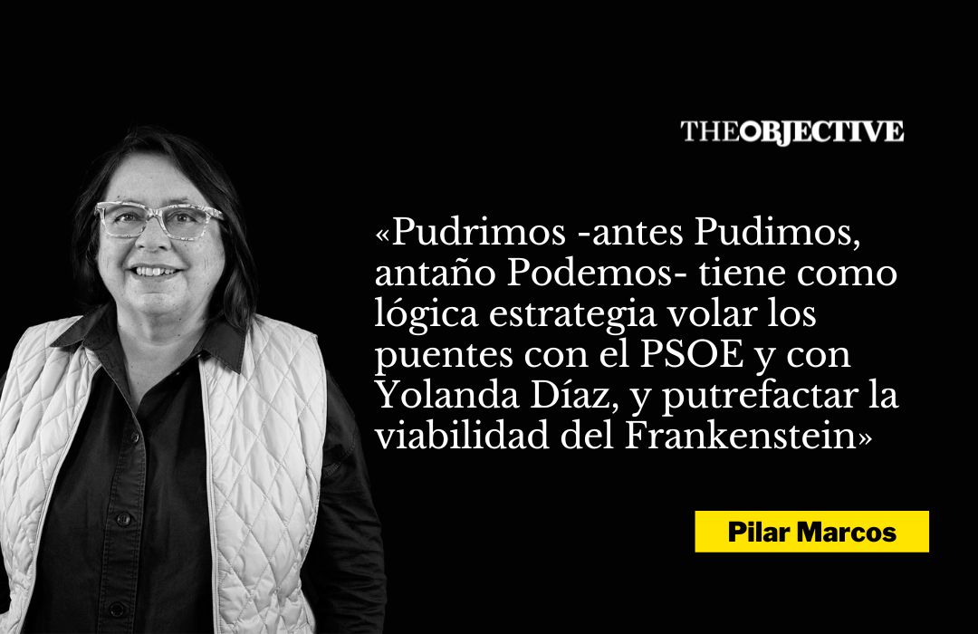 Podemos, Pudimos, Pudrimos, Podremos, por Pilar Marcos