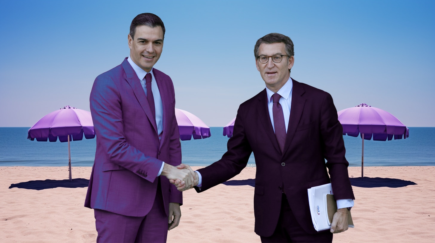 Verano azul + verano rojo = verano violeta