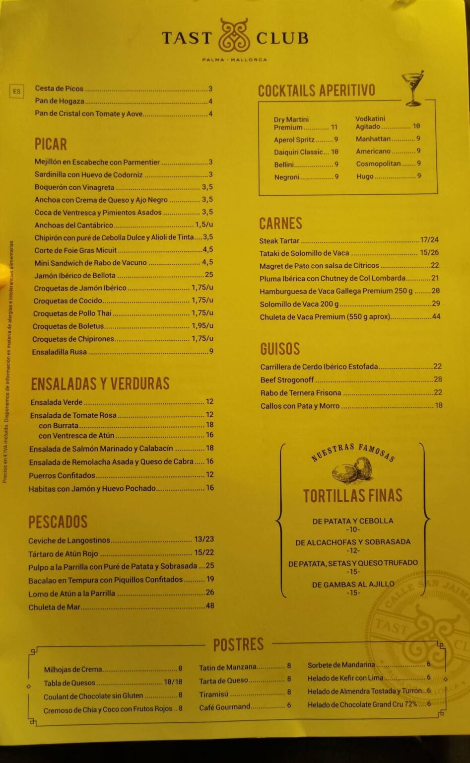 Dónde comer en Palma de Mallorca: los restaurantes más recomendados en 2023