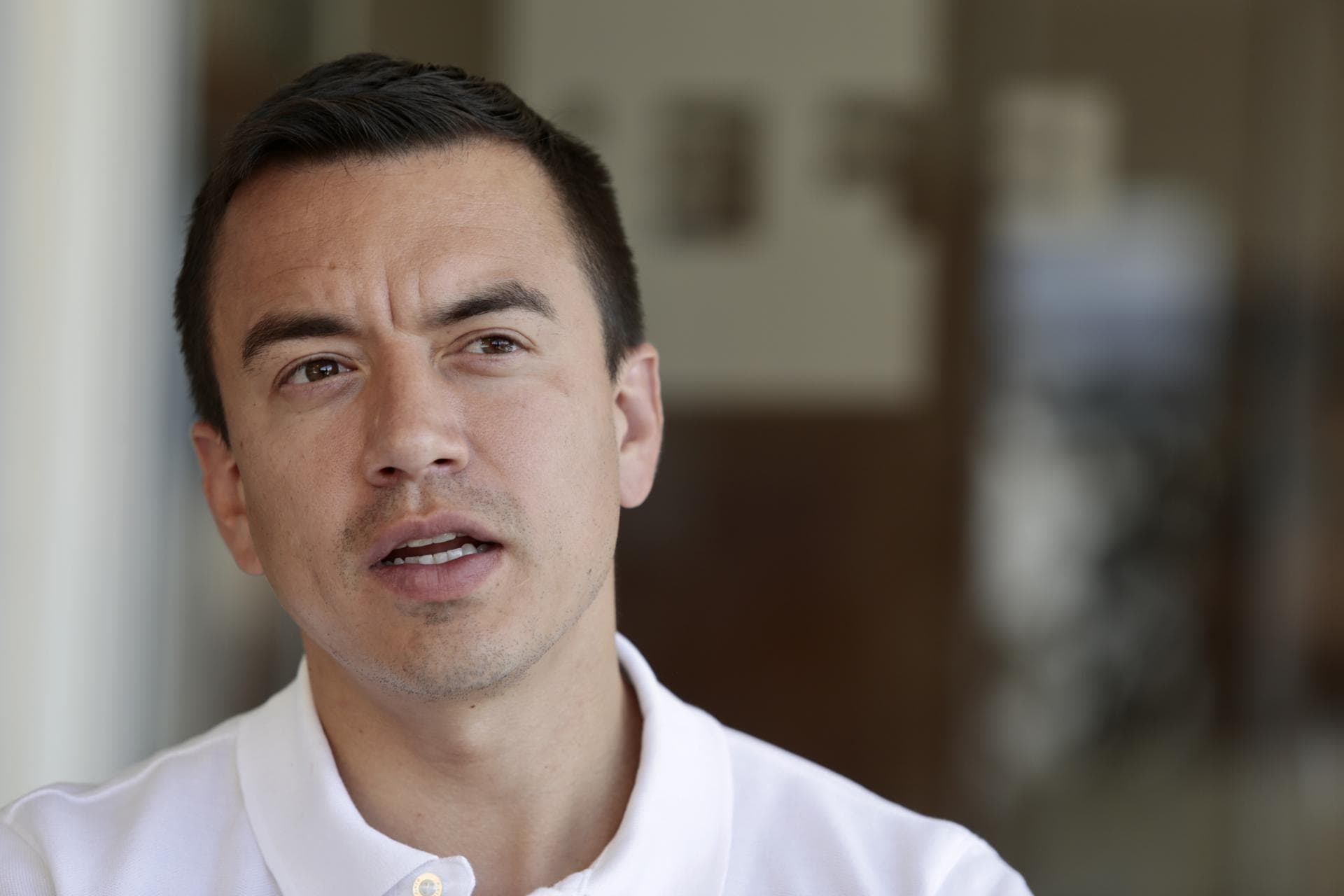 Daniel Noboa, presidenciable de Ecuador: «Los candidatos tenemos miedo ...