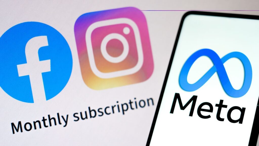 Meta planea cobrar 13 euros al mes en Europa por usar Instagram y Facebook sin anuncios