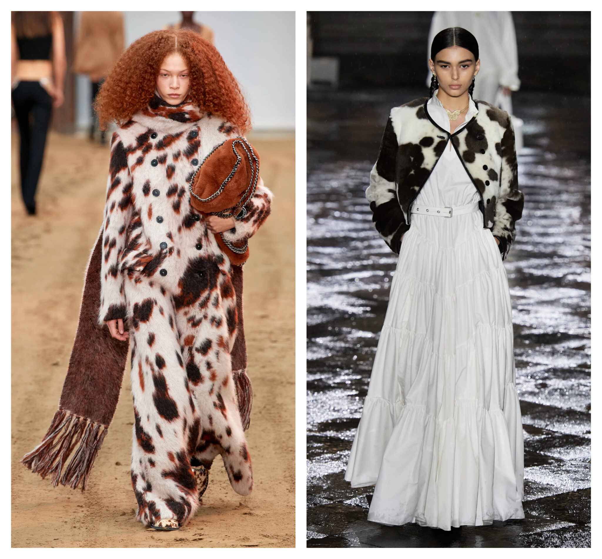 Estampado de vaca: cómo llevar el nuevo protagonista del animal print
