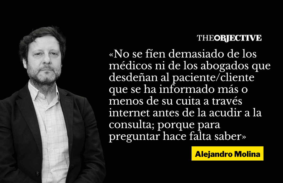 El médico, el abogado y ChatGPT, por Alejandro Molina