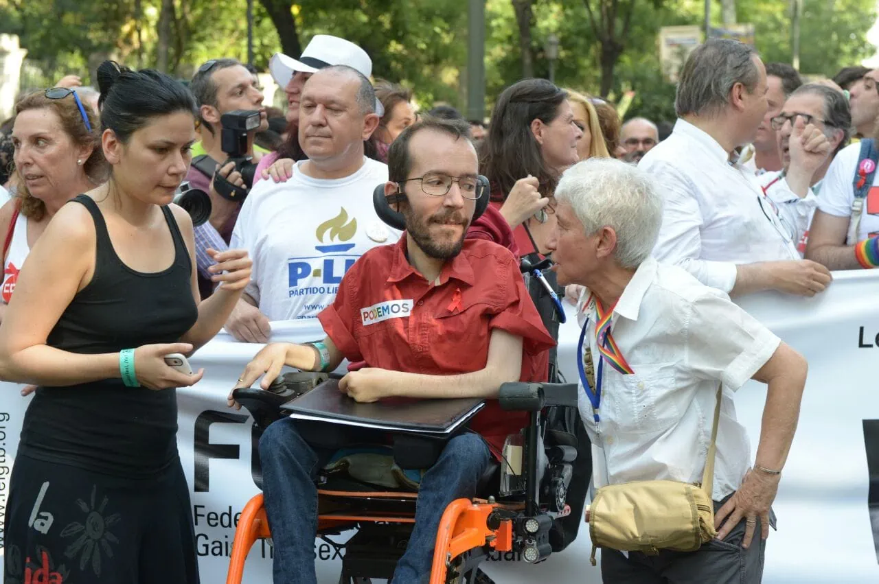 La mujer de Pablo Echenique habla por primera vez: «Intentamos tener ...