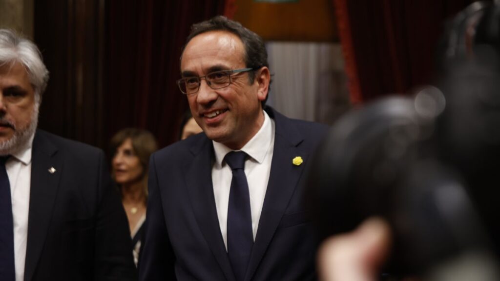 El Parlament de Cataluña elige a Josep Rull (Junts) como presidente de ...
