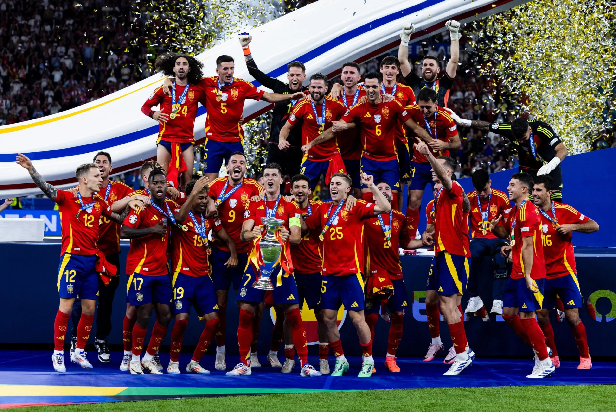 España logra su cuarta Eurocopa de la historia tras vencer a Inglaterra ...