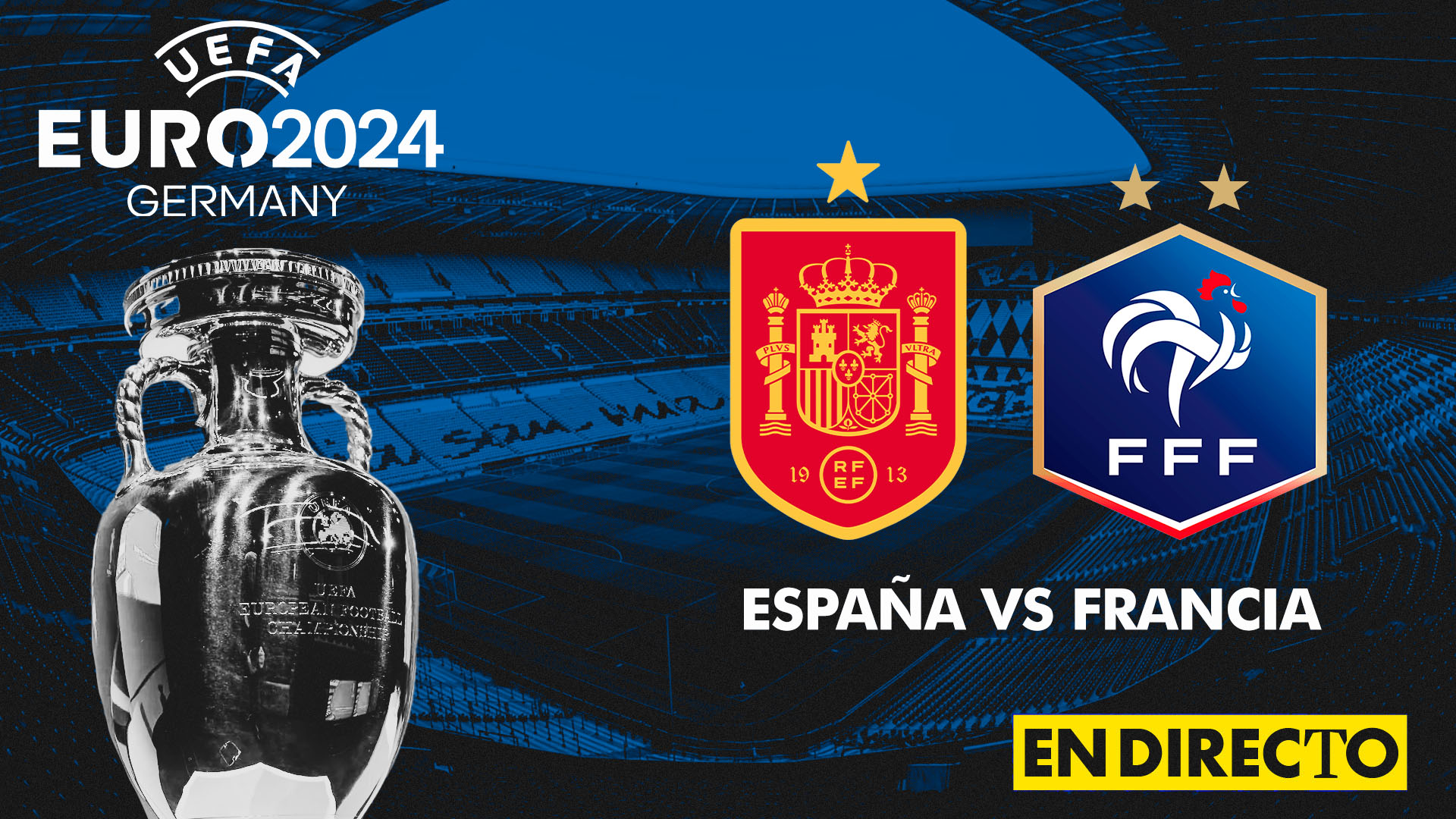 España - Francia, en directo: partido de la semifinal de la Eurocopa 2024