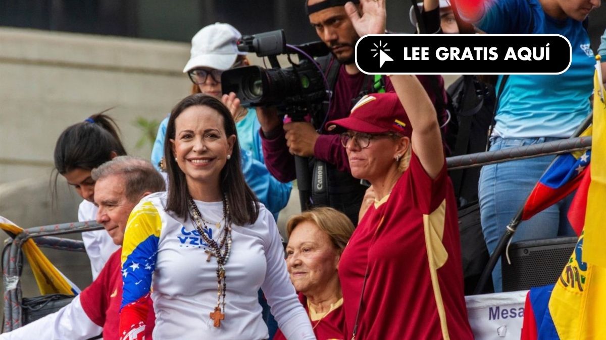 María Corina Machado asegura que Maduro solo puede mantenerse en el ...