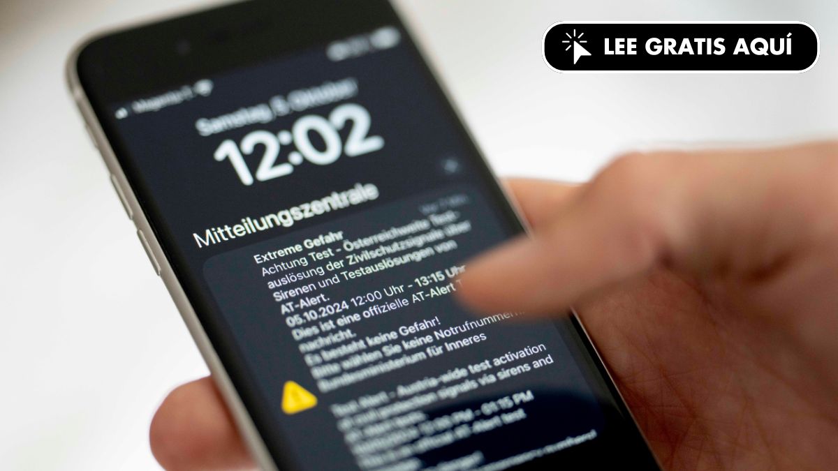 ¿Cómo activar la alerta de protección civil en el móvil?