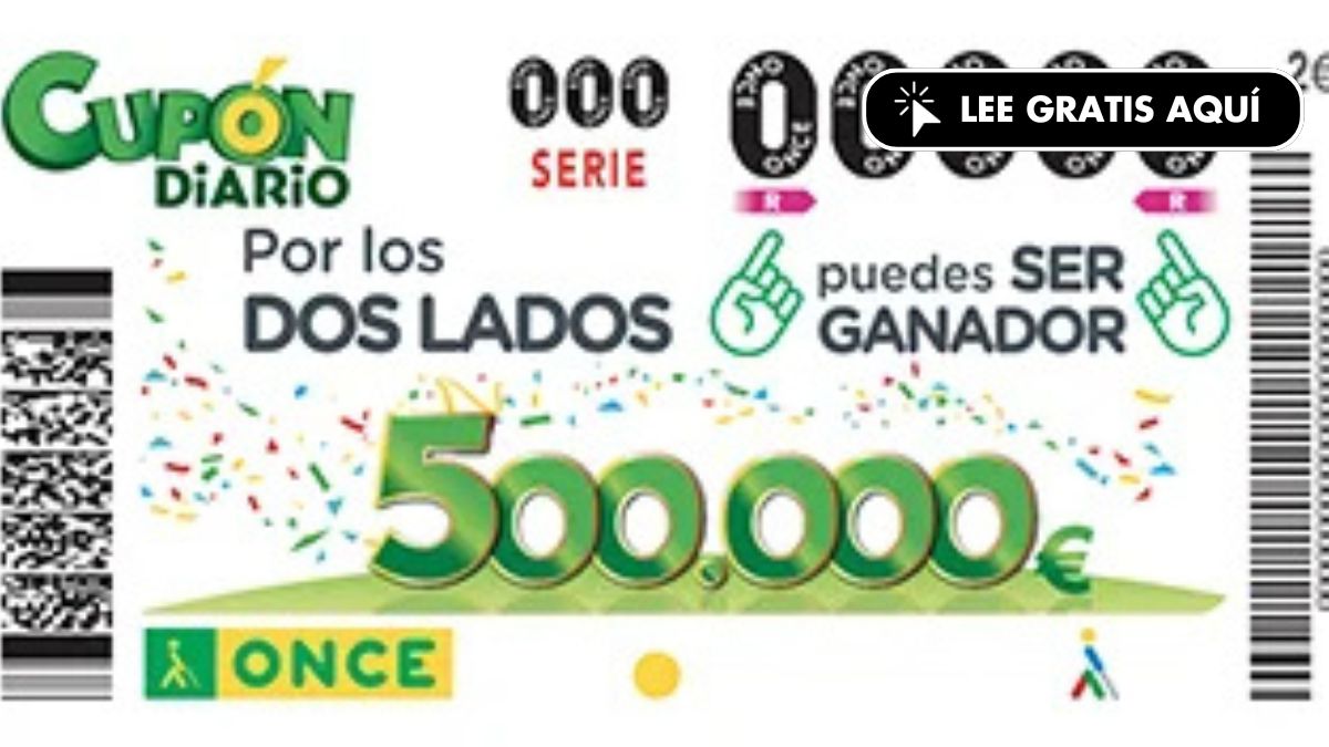 Cupón ONCE: resultado del viernes 20 de diciembre de 2024