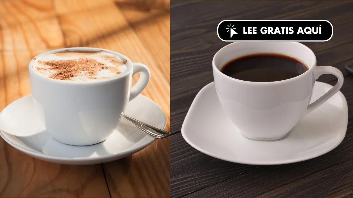 ¿Qué es mejor tomar café con leche o café americano?