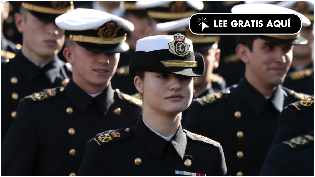 Joseph, el compañero más especial de Leonor: el único británico en el Juan Sebastián Elcano