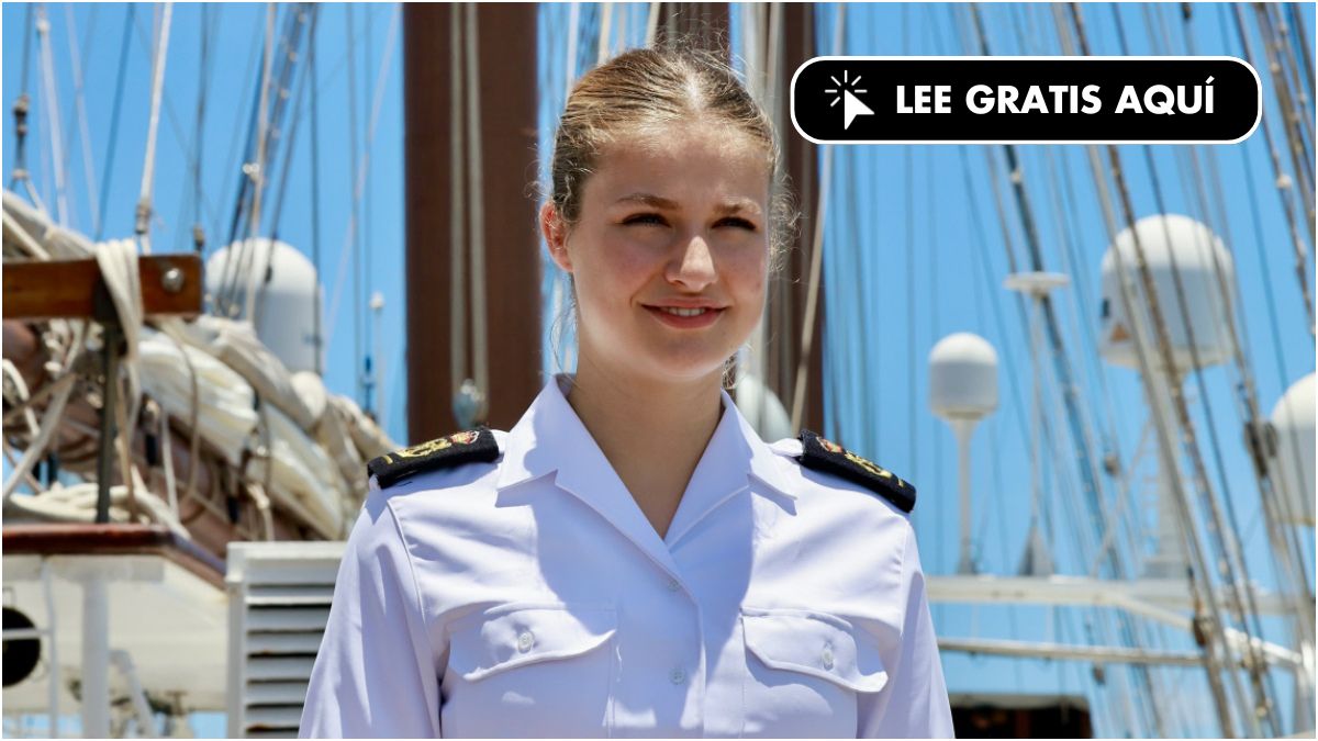 Leonor hace balance de su mes a bordo Elcano y lejos de sus padres: «No ...