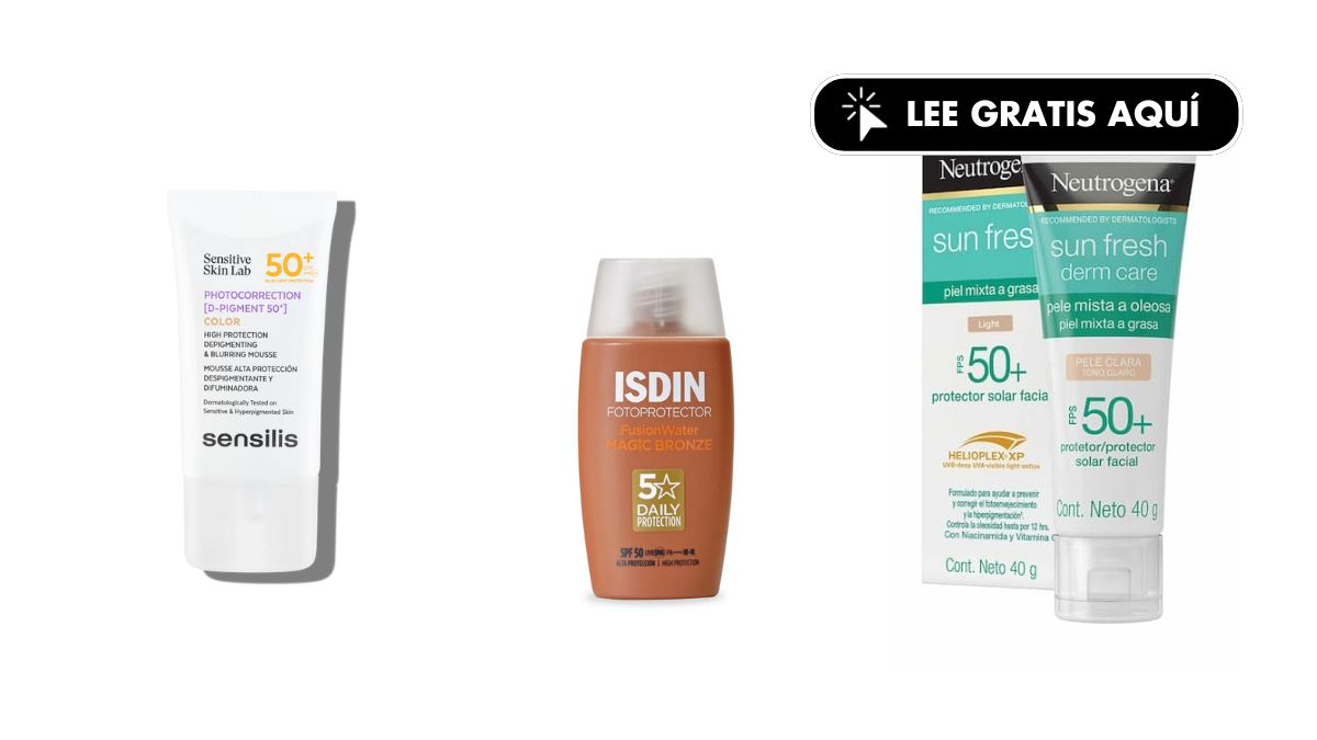 Cuatro protectores solares con color que serán tendencia por su efecto ...