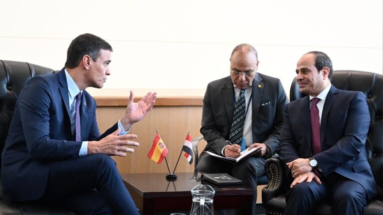 El presidente de Egipto viajará a España para reunirse con Sánchez tras ...