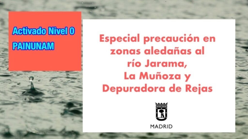 Madrid vuelve a activar su plan de inundaciones por los desembalses del ...