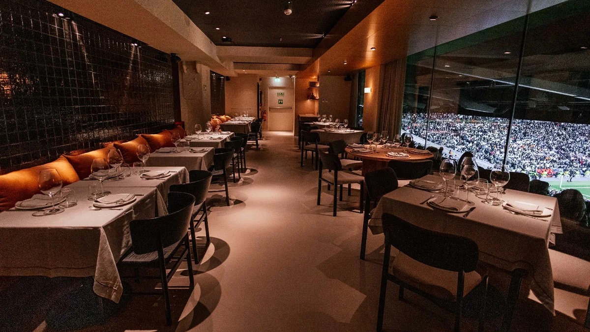 Cenar en el Bernabéu: tres nuevos restaurantes con vistas espectaculares