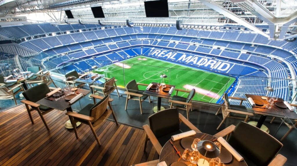 Cenar en el Bernabéu: tres nuevos restaurantes con vistas espectaculares