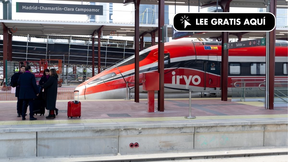 Cada tren de Iryo hace al año un 25% más de kilómetros que cada AVE de ...