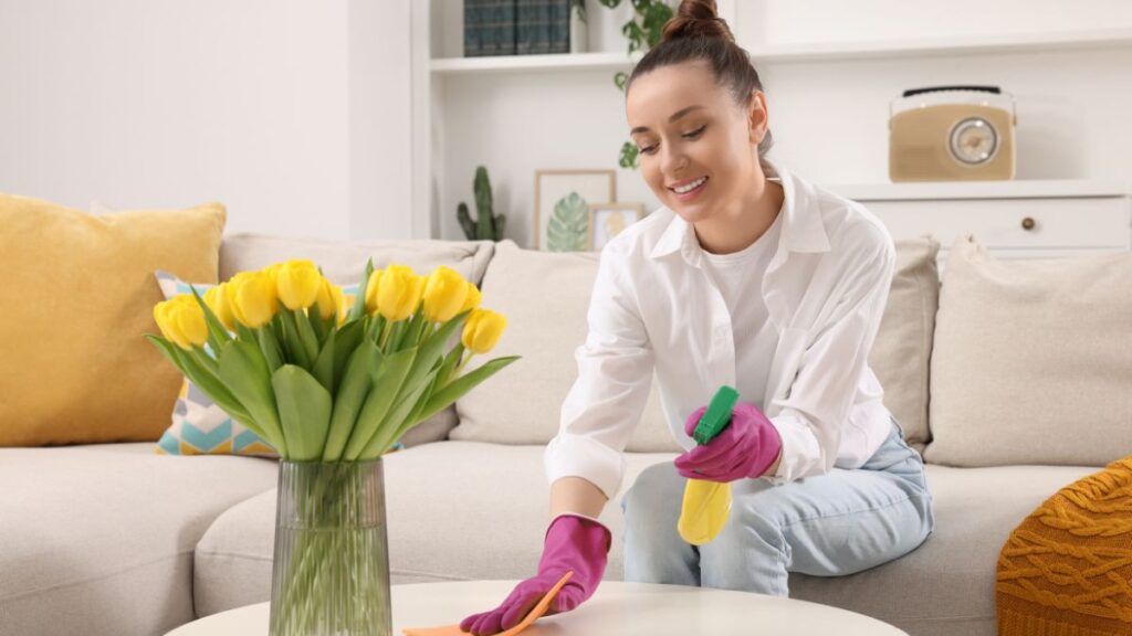 Los seis hábitos de Leticia Pérez para tener la casa limpia