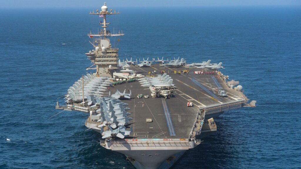 Hay un portaaviones que está avergonzando al Pentágono y poniéndoles la ...
