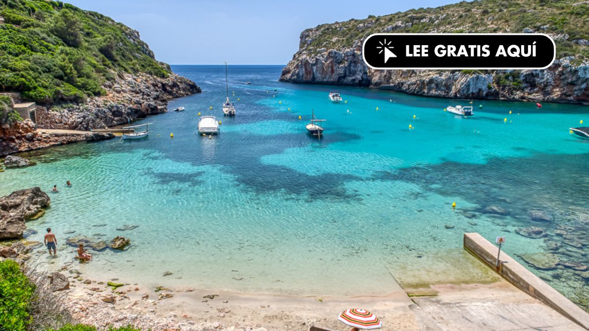 Descubre las cinco calas escondidas que hacen de Menorca un paraíso único