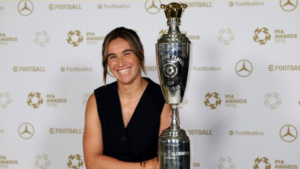 Mariona Caldentey, elegida mejor futbolista de la temporada en Inglaterra
