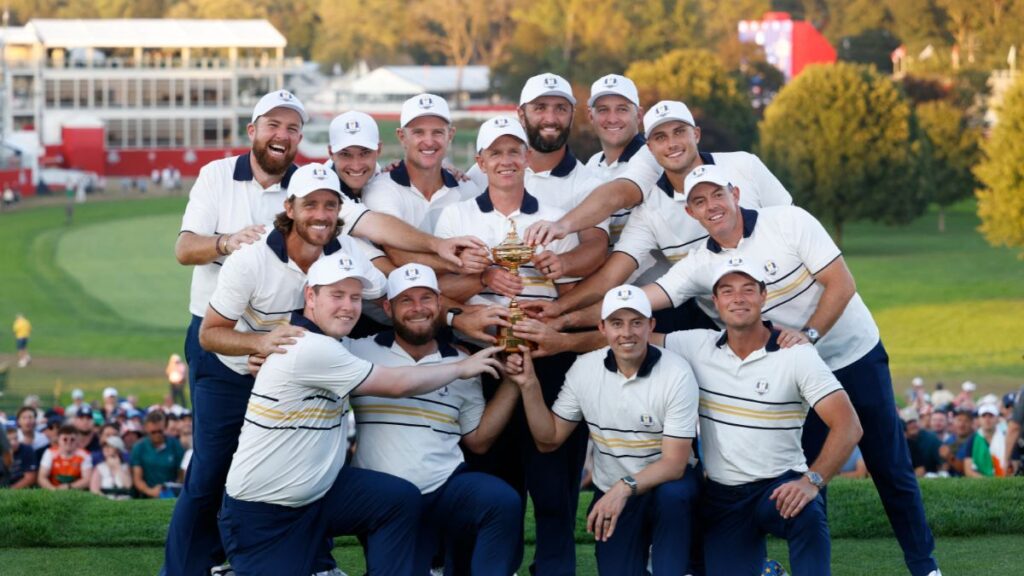 Europa conquista la Ryder Cup en Nueva York, el trofeo más importante ...