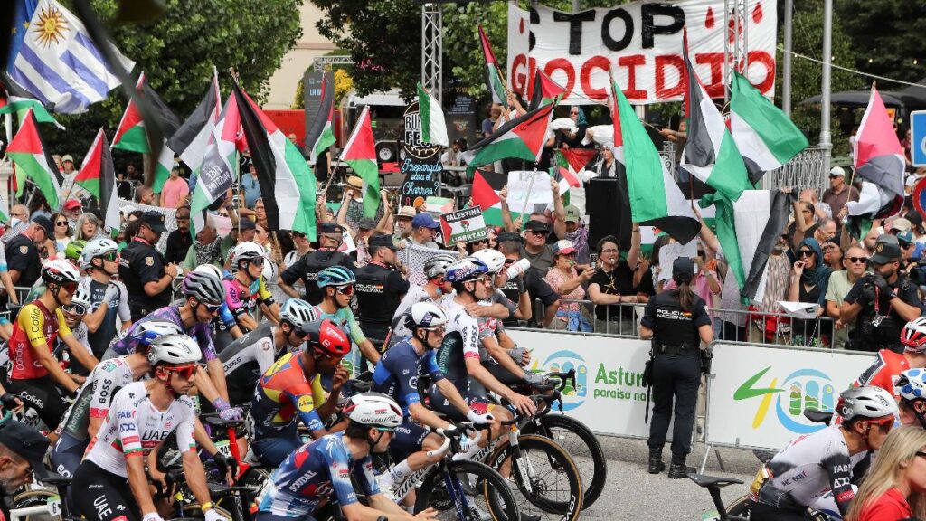Dios no quiera que pase nada en el final de La Vuelta
