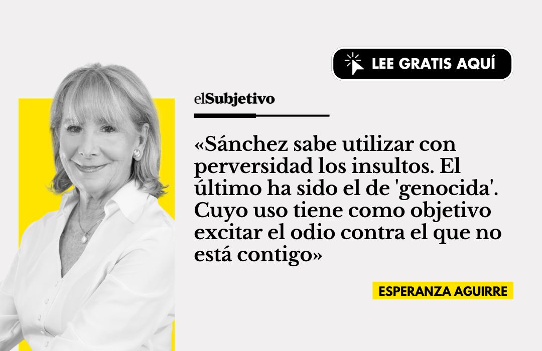 GE NO CI DIO, por Esperanza Aguirre