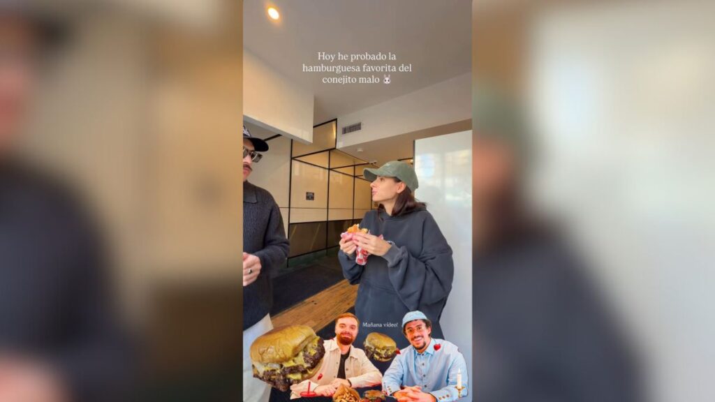 Una española en Nueva York prueba la hamburguesa favorita de Bad Bunny ...