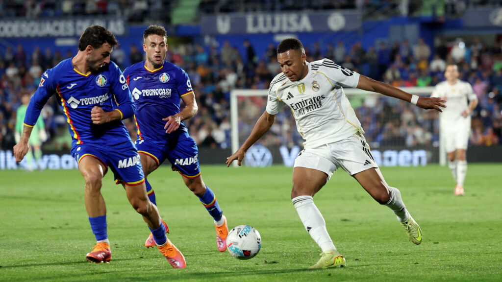 Mbappé da el triunfo al Madrid en Getafe para conservar el liderato ...