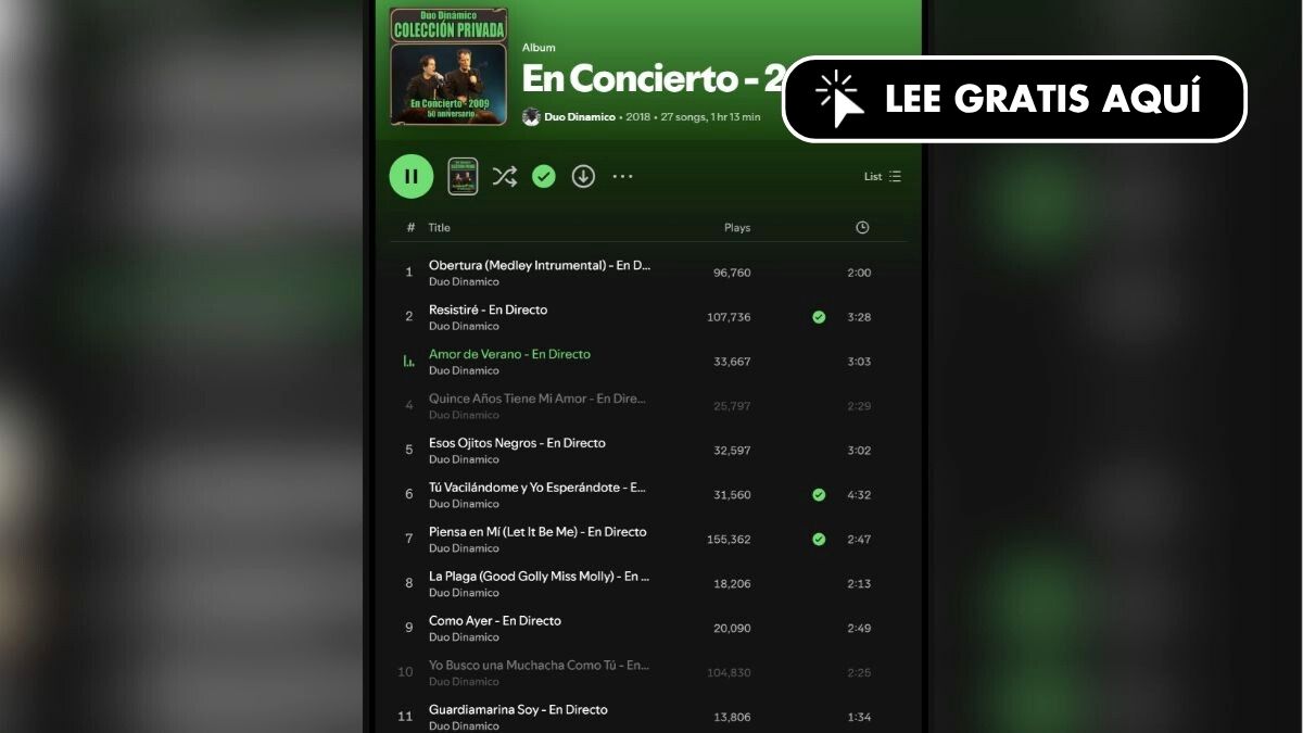 Un componente del Dúo Dinámico denuncia que Spotify veta en EEUU dos de ...