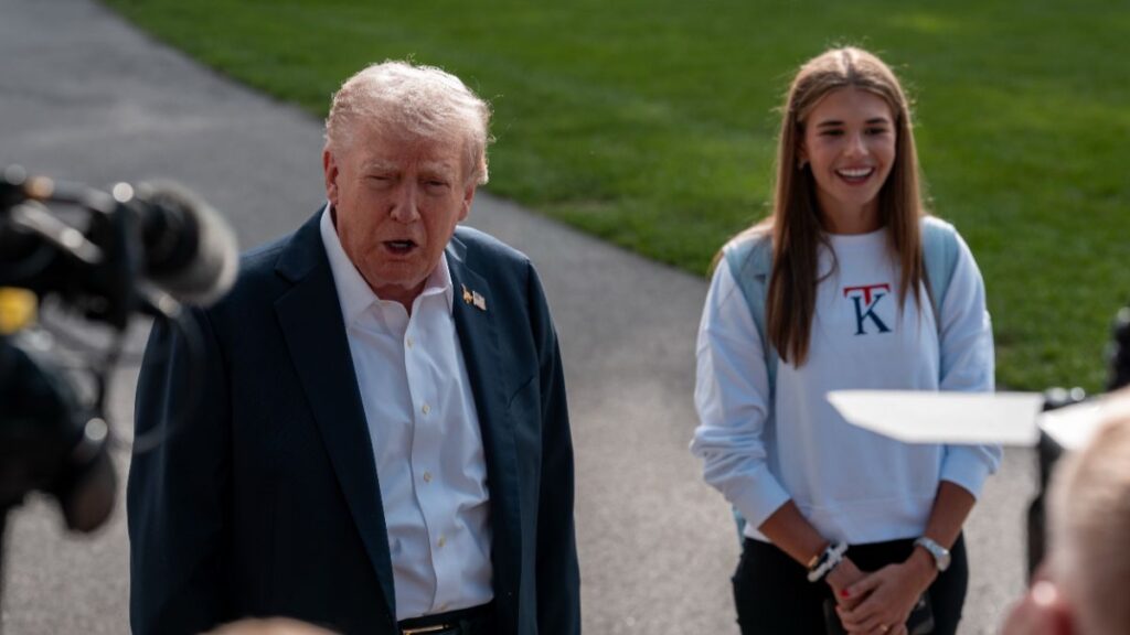 Kai Trump, la nieta mayor del presidente que es golfista, 'influencer ...