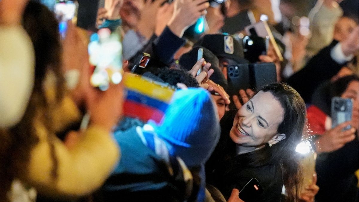 La Nobel de la Paz María Corina Machado, en Oslo, en imágenes