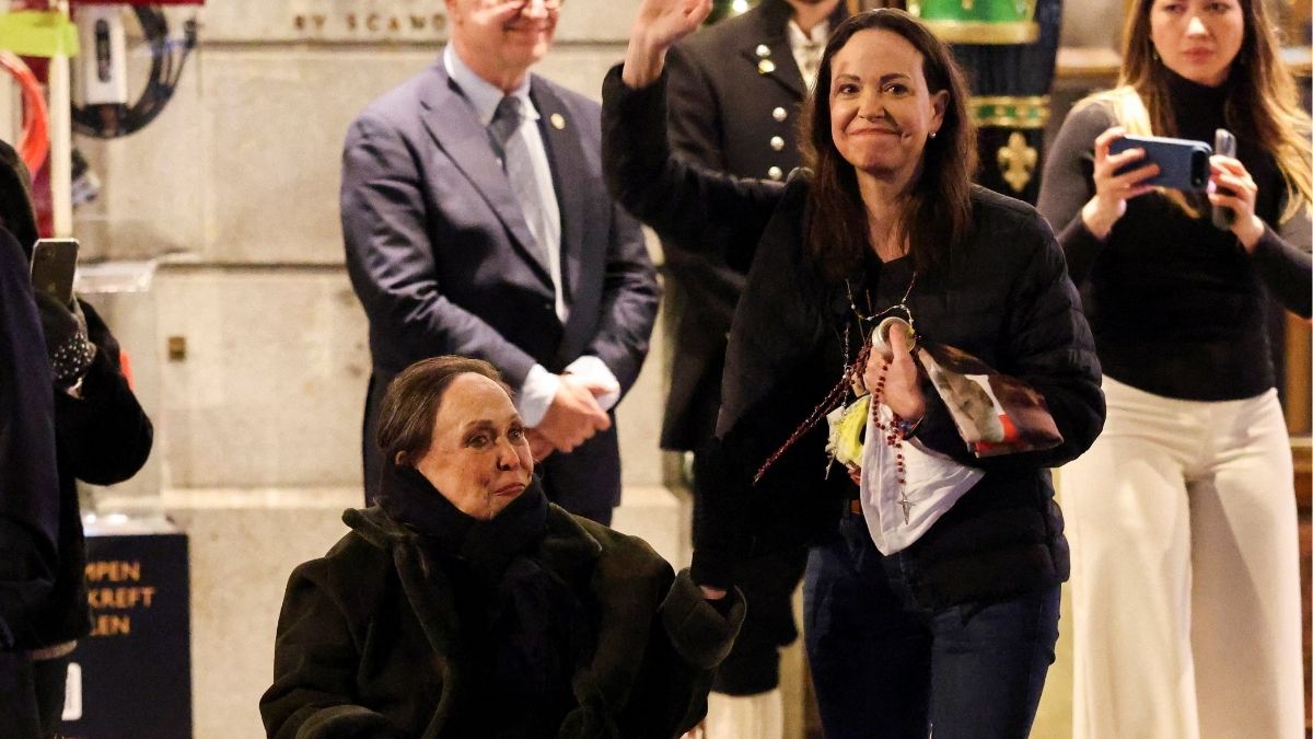 La Nobel de la Paz María Corina Machado, en Oslo, en imágenes