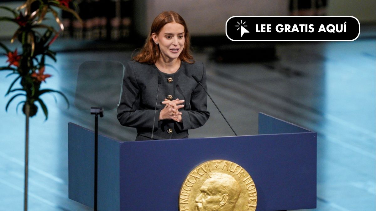 El discurso de María Corina Machado leído por su hija tras recoger el ...