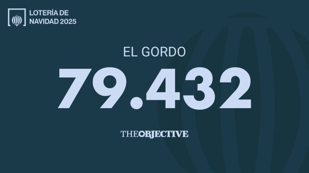 79.432: Gordo de la Lotería de Navidad 2025