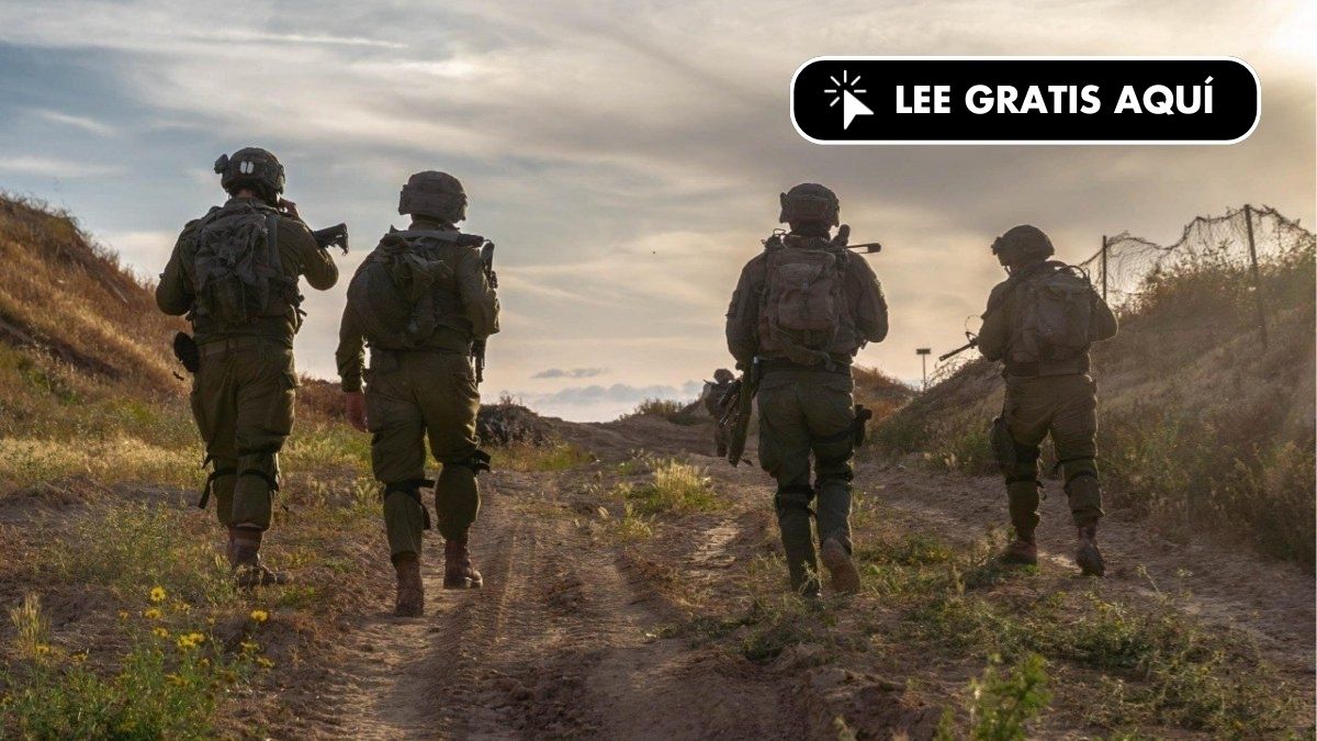 El Ejército de Israel intercepta un dron con más de 20 fusiles que ...