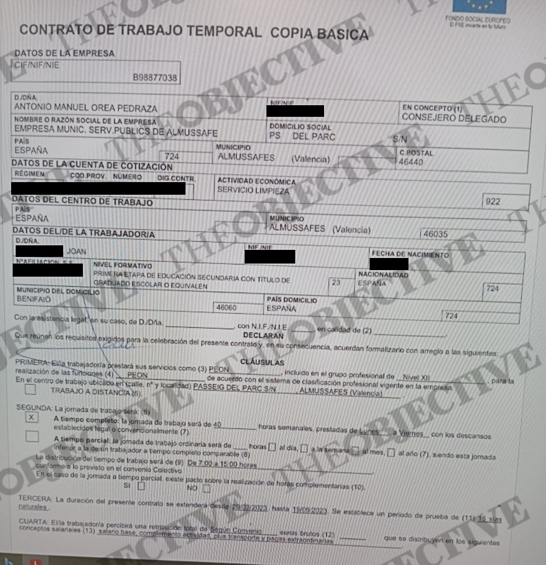 Antifraude investiga ocho contratos del PSOE de Almusafes antes de las ...