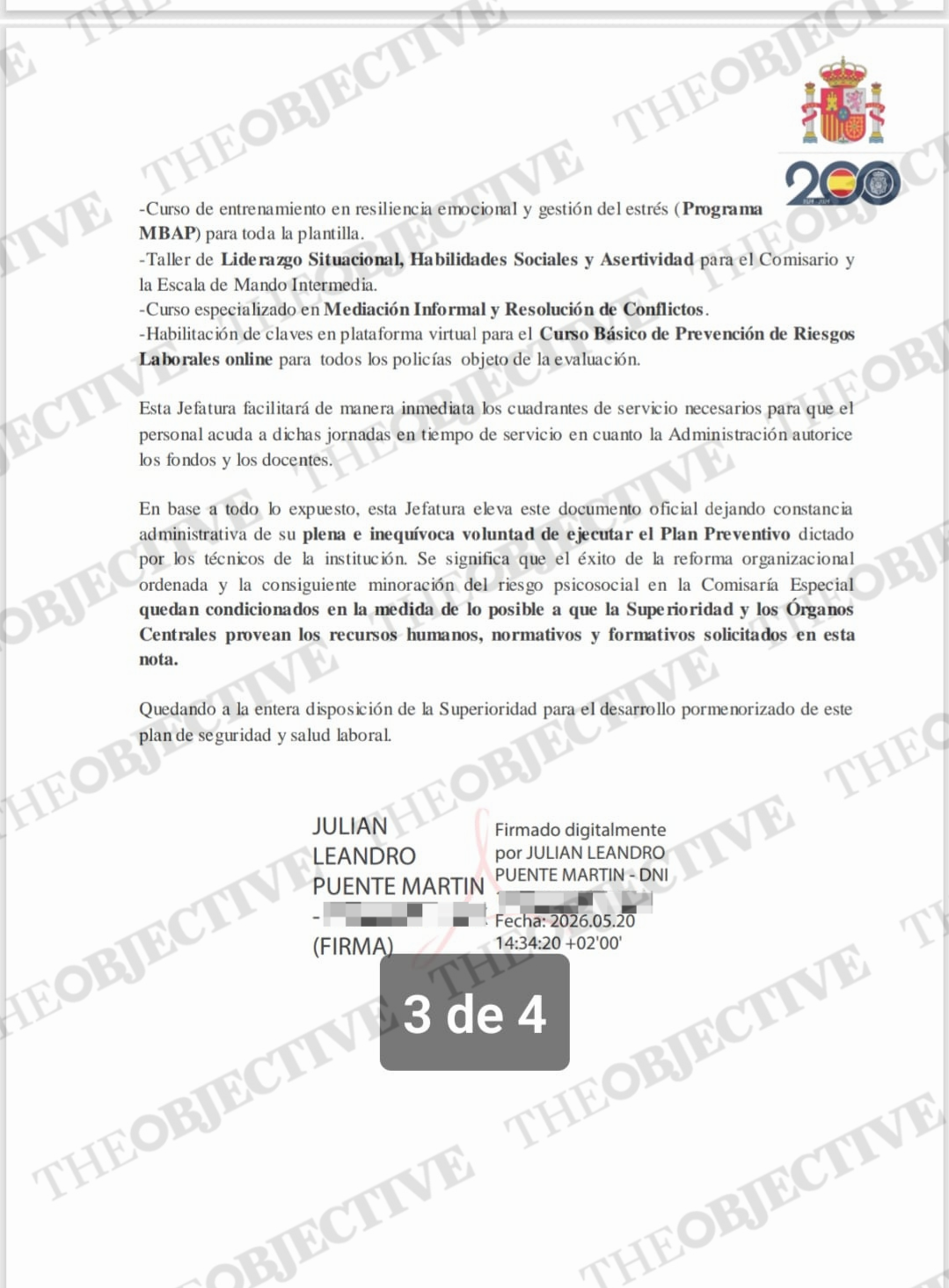 El comisario del Senado acudirá a los tribunales para anular su ...