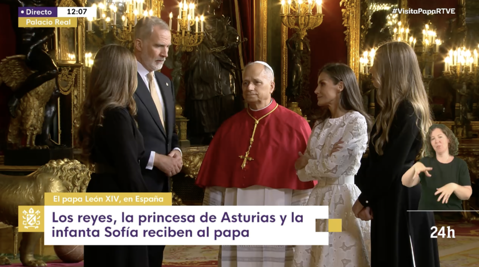 Entramos en el salón de Gasparini, la zona del Palacio Real que han ...